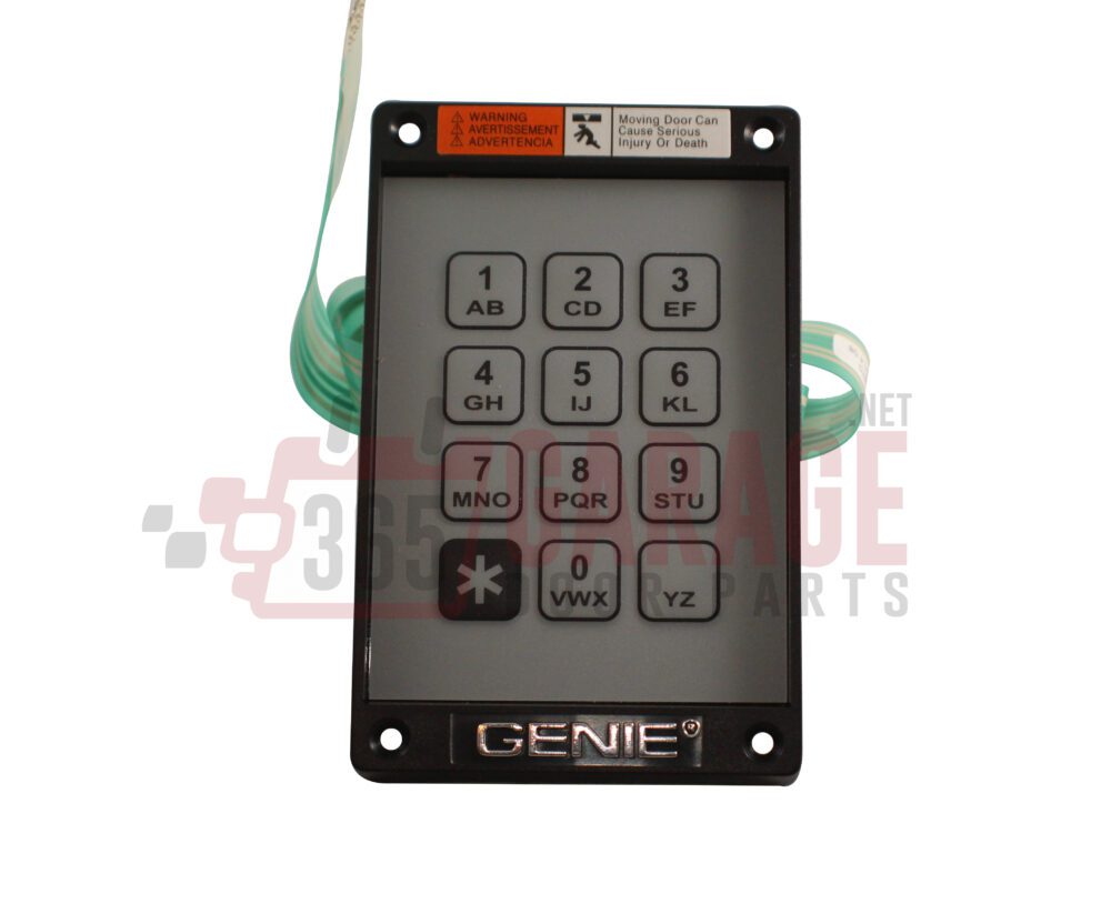 Genie 35674R Garage Door Opener UNIVERSAL "Wired" Keypad KEP-1 - 365 ...