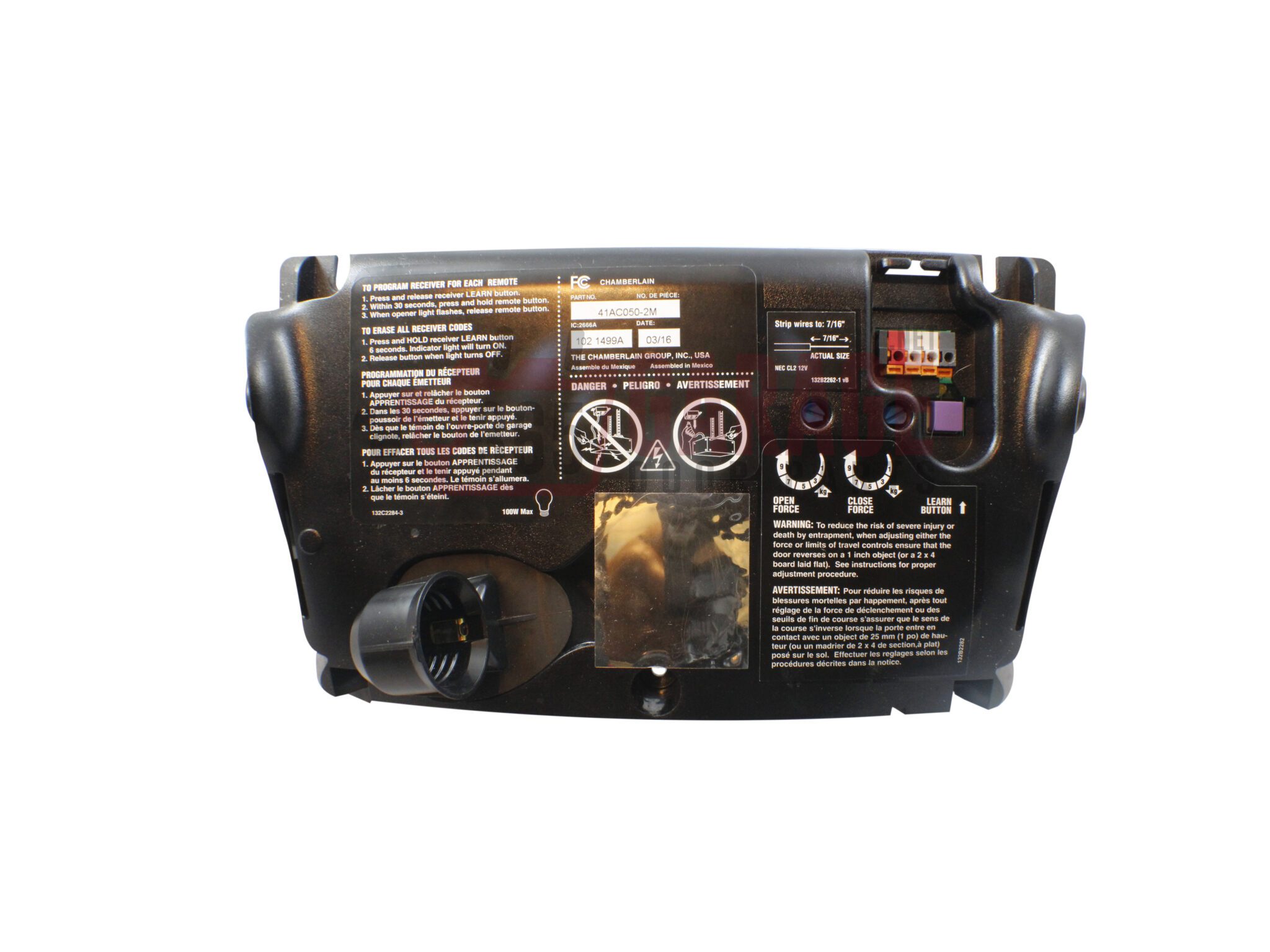 LiftMaster Chamberlain 41AC050-2M Garage Door Opener Circuit Board ...