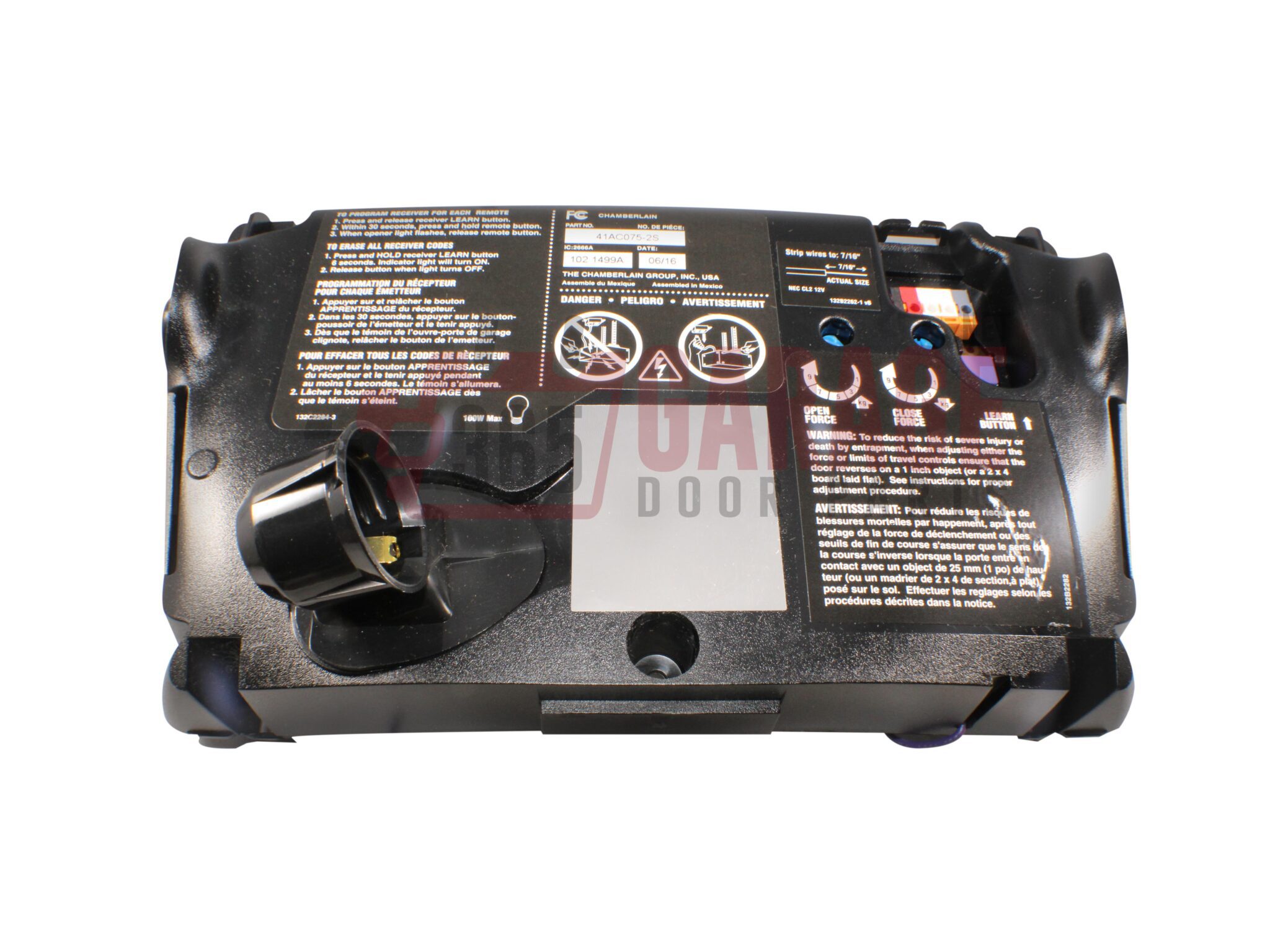 Liftmaster 41AC075-2S-390 Receiver Logic Board Assembly - 365 Garage ...