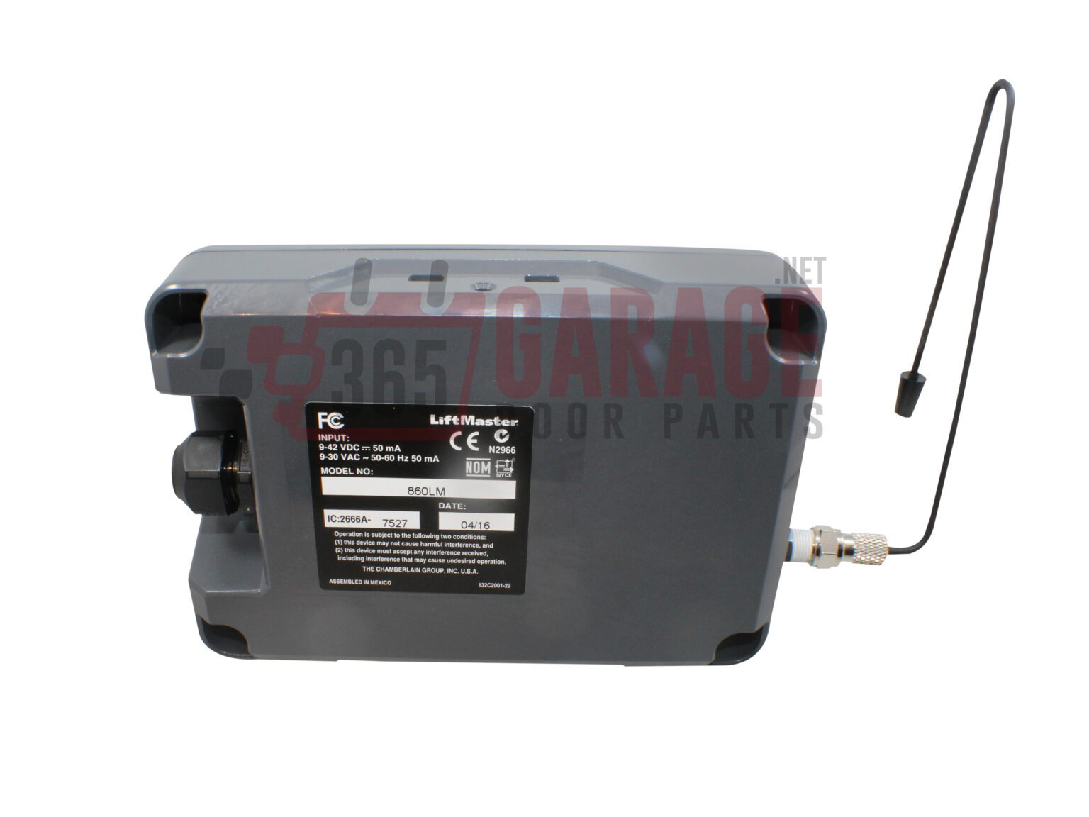 Liftmaster 860LM Universal Weather-Resistant Receiver - 365 Garage Door ...