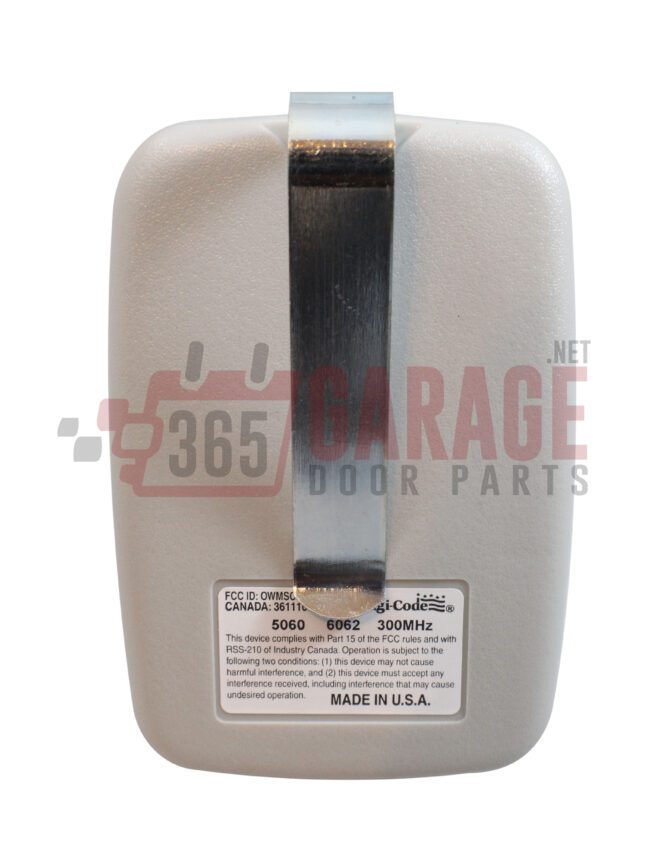 Digi-Code 2 Button Visor Garage Door Opener Transmitter DC5060 - 365 ... Digi-Code 2 Button Visor Garage Door Opener Transmitter DC5060 - 365 ...
