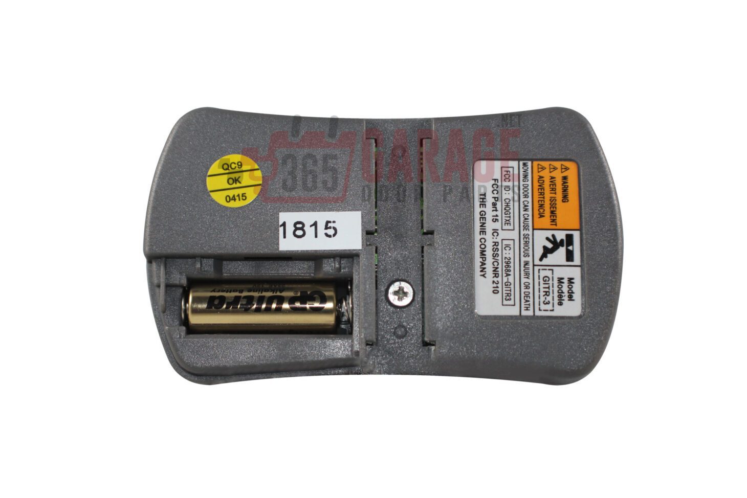 Genie GITR-3 Three Button Garage Door Opener Remote 37517S - 365 Garage ...